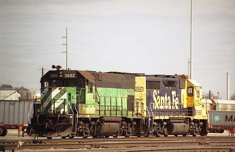 BNSF'S East Thomas Yard